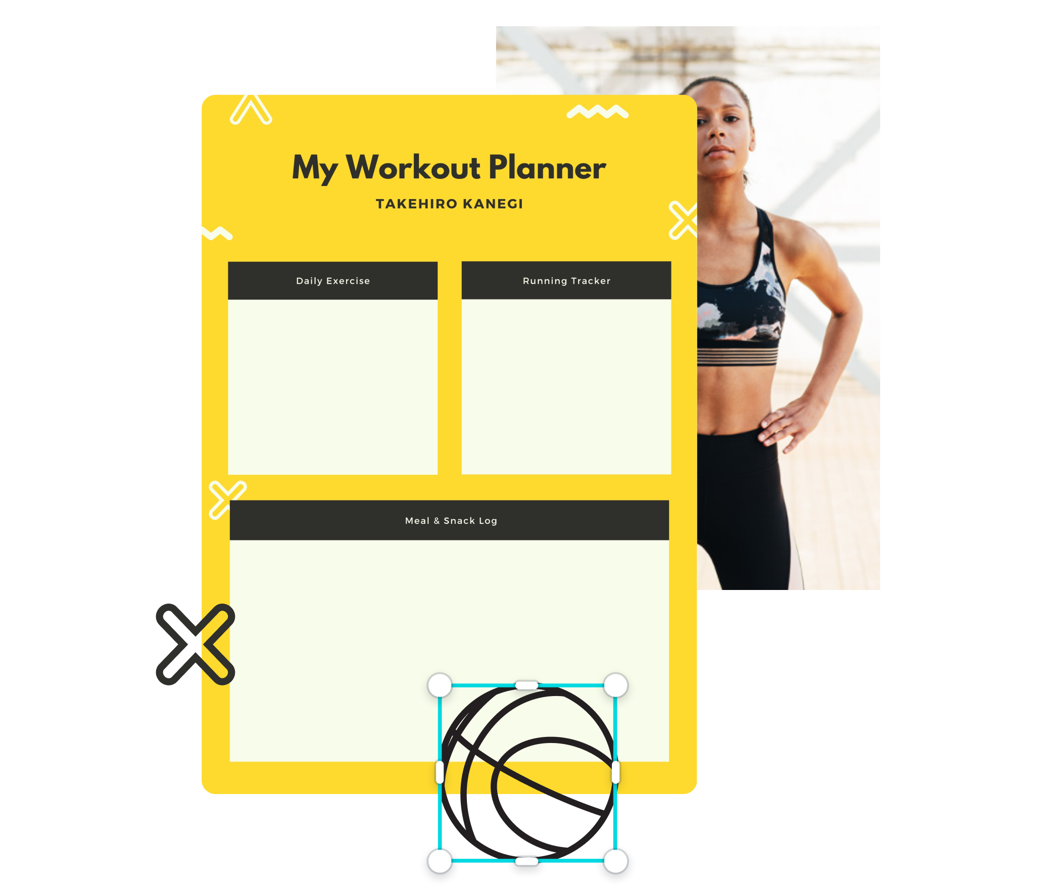 Design personalized planners for free with Canva